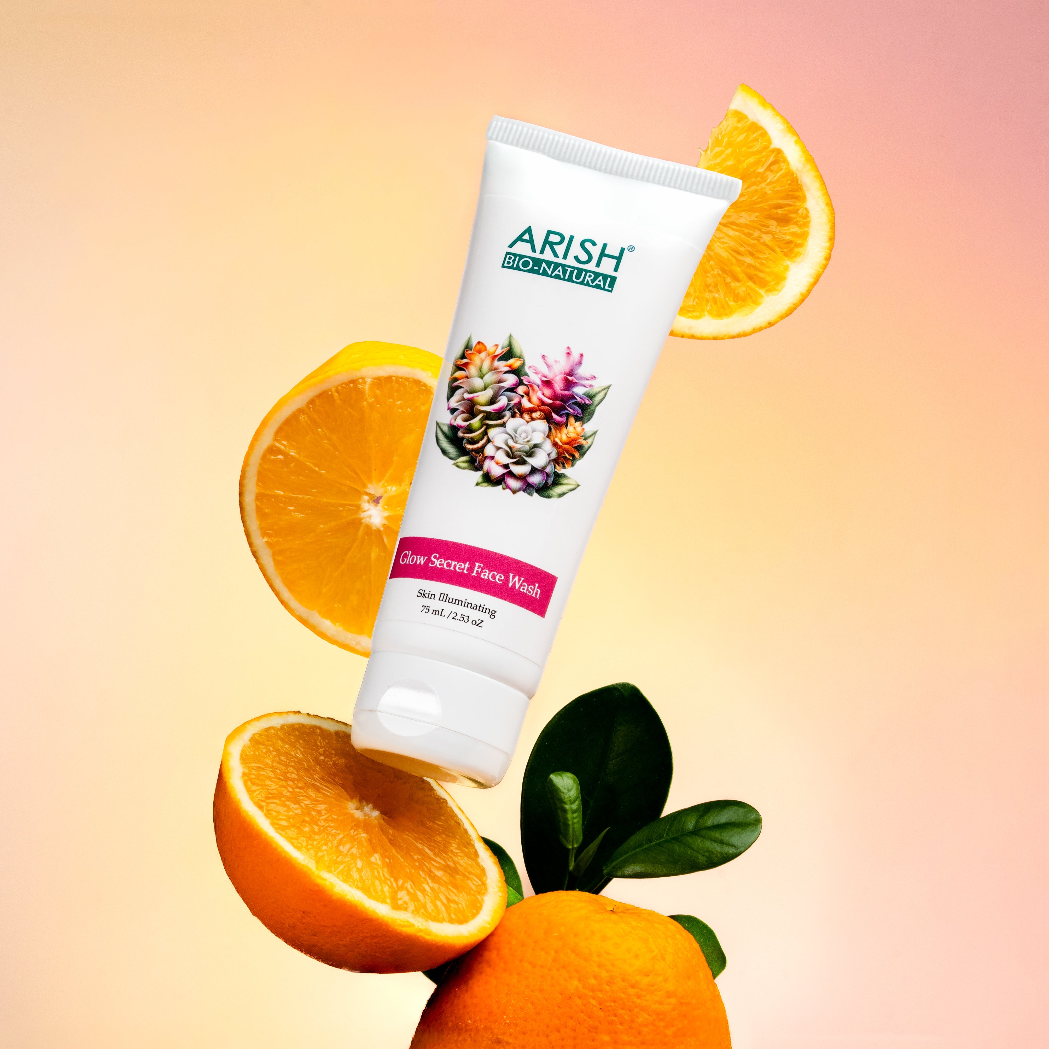Glow Secret Face Wash: Radiant Skin, Natural Cleanser – Arish Bionatural