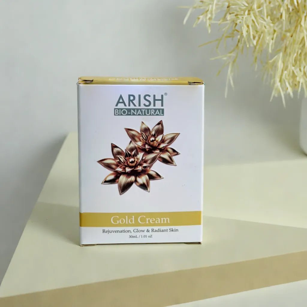 Luxurious Gold Cream for Radiant Skin – Arish Bionatural