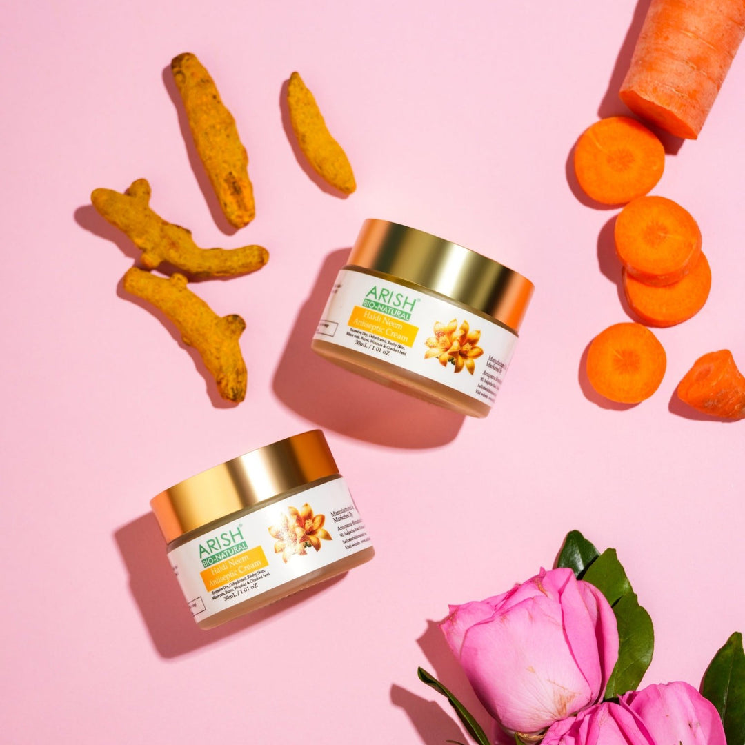 Haldi Neem Antiseptic Cream for Skin Cleansing and Soothing – Arish ...