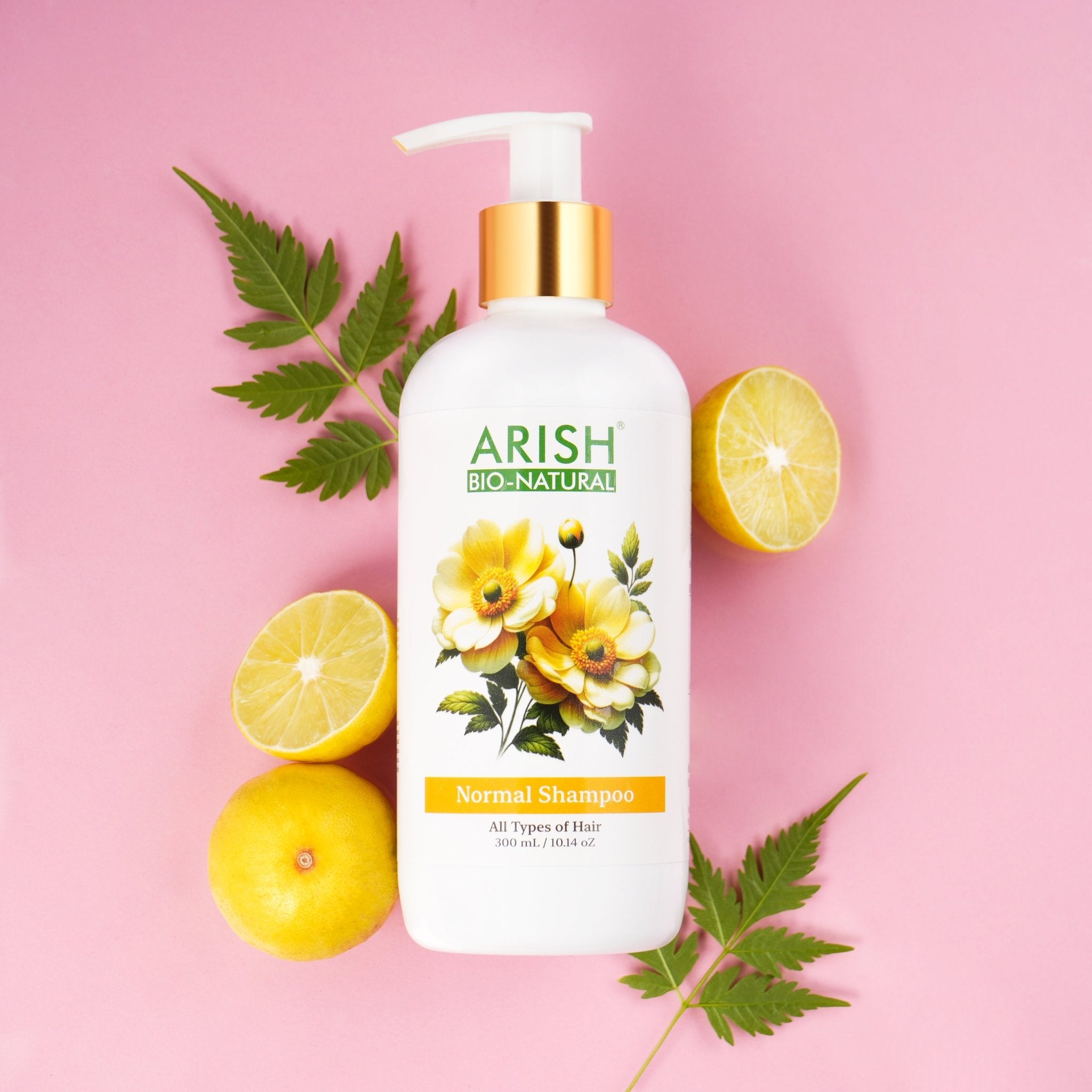 Normal Shampoo for Vibrant Hair Care – Arish Bionatural