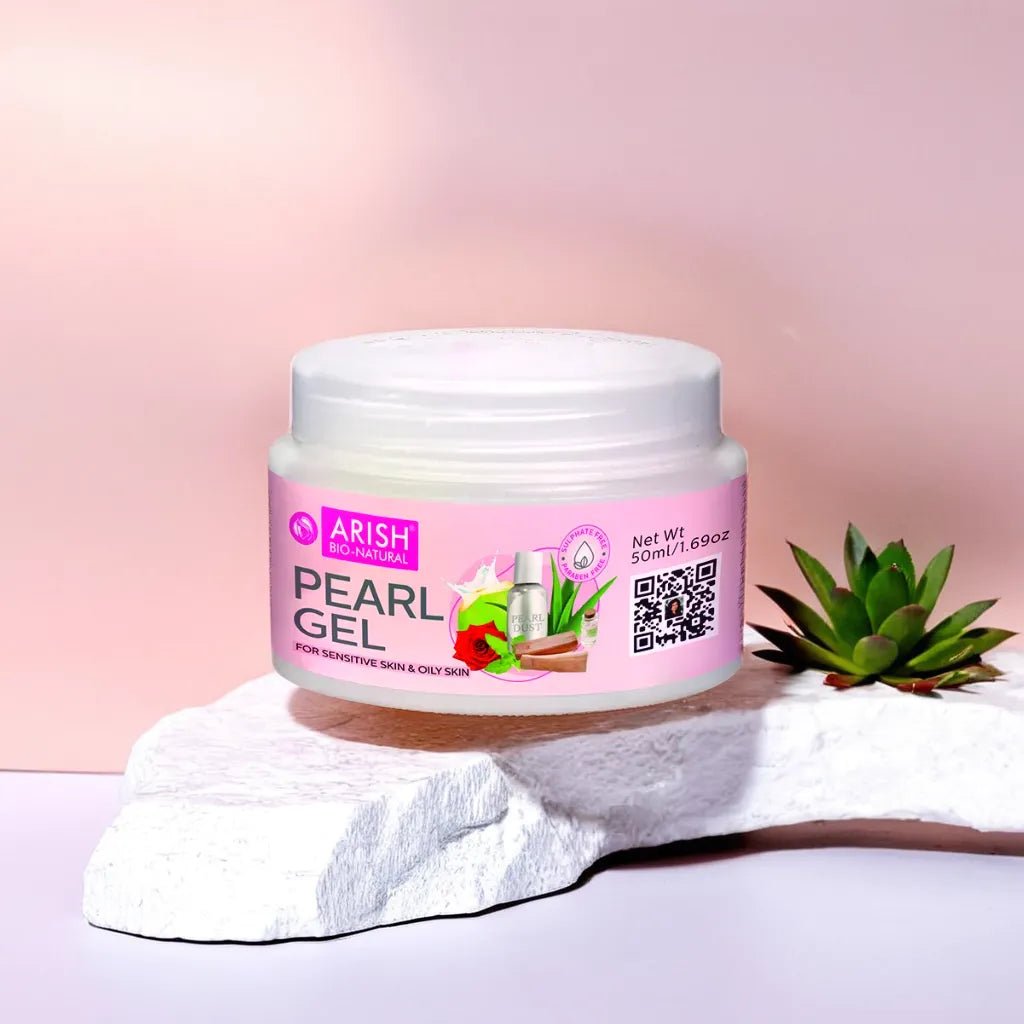 Hydrating Pearl Gel for Glowing Skin – Arish Bionatural