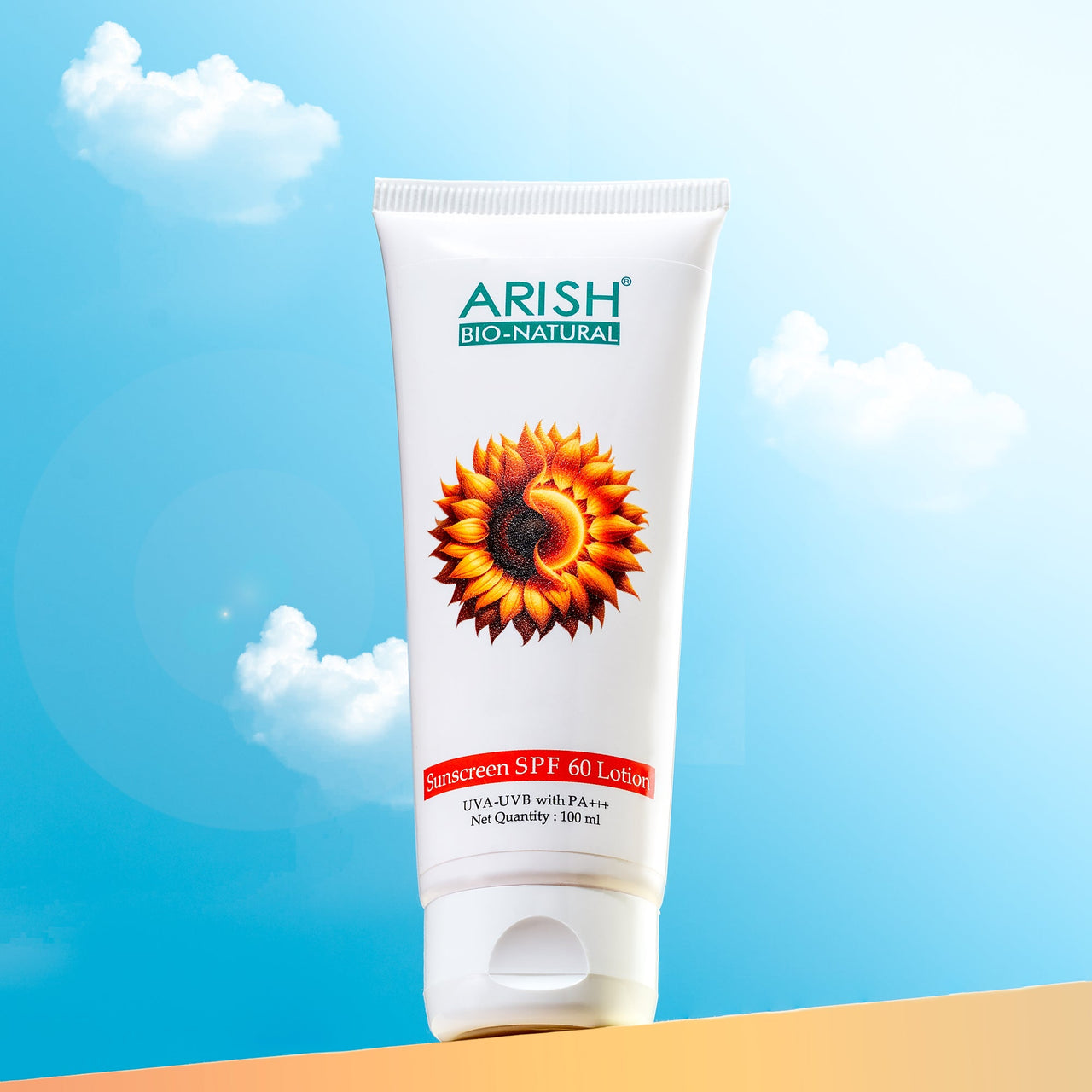 SPF 60 Sunscreen Lotion for Ultimate Sun Protection – Arish Bionatural